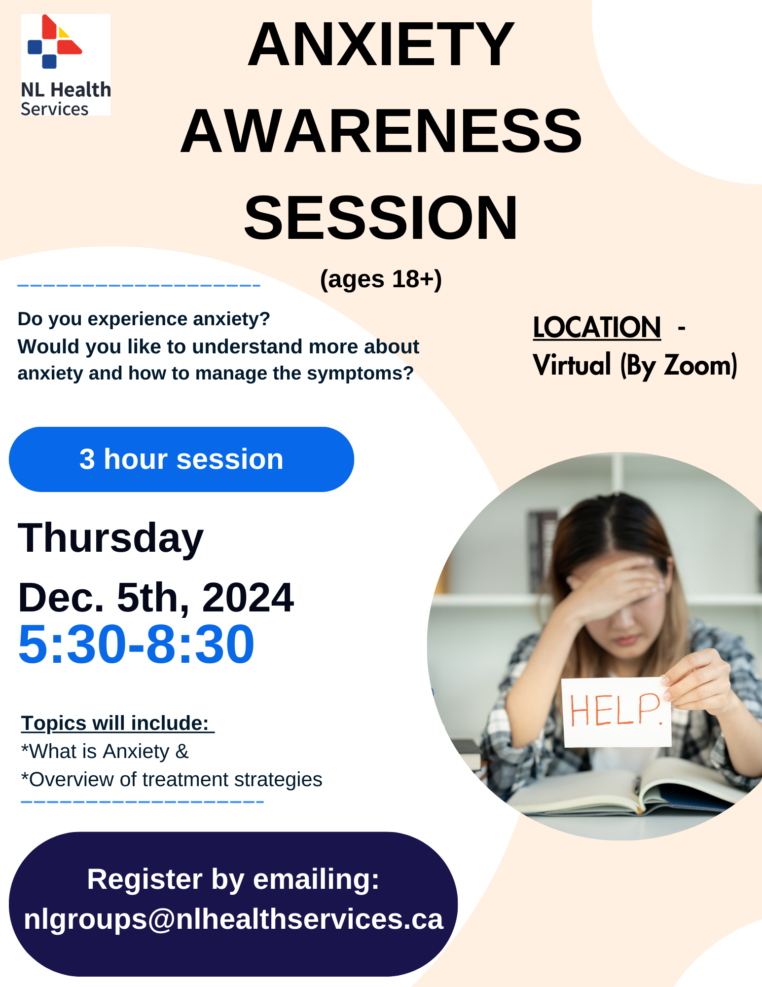 Anxiety Awareness Session - Bridge the gapp