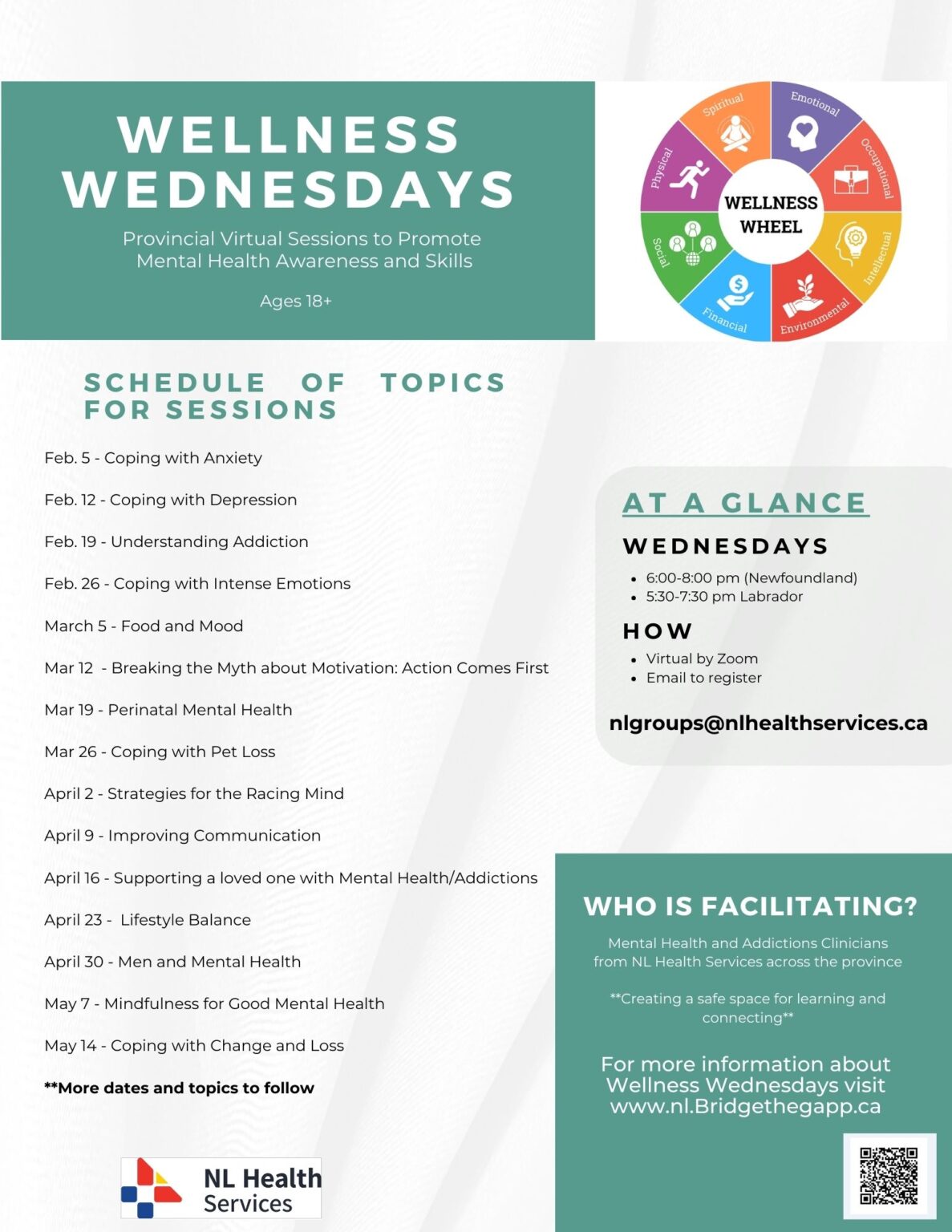 Wellness Wednesday’s - Bridge the gapp