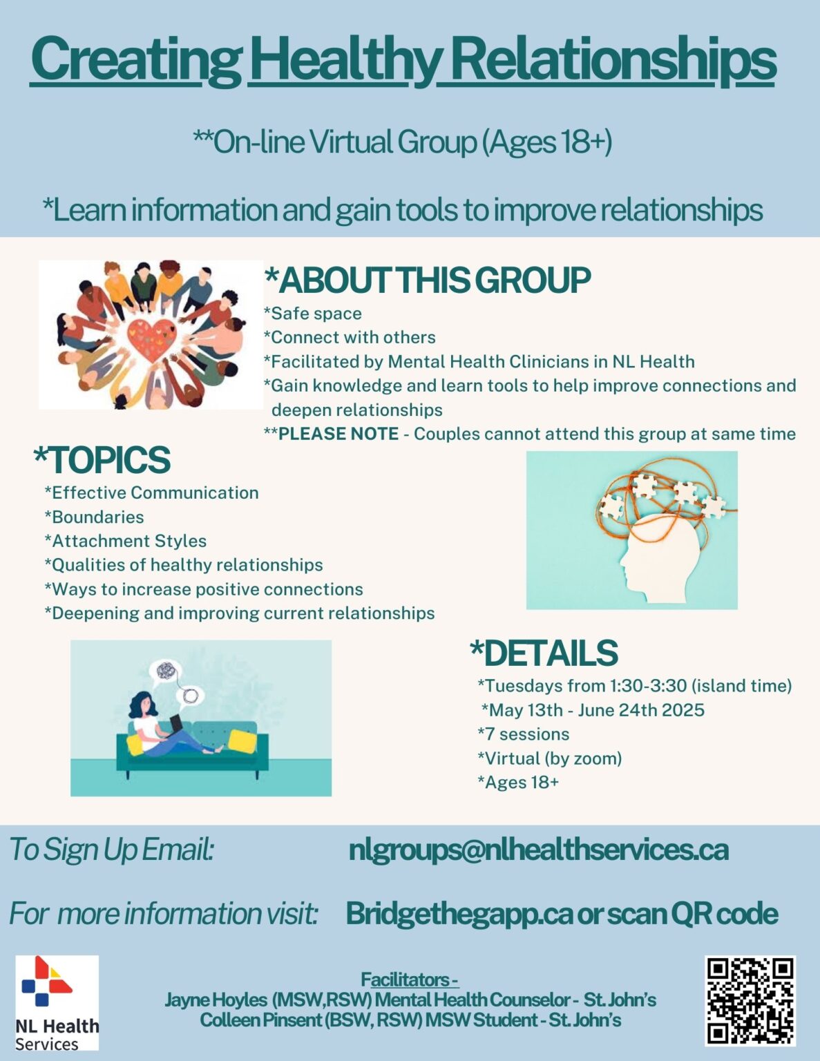 Creating Healthy Connections - Bridge the gapp